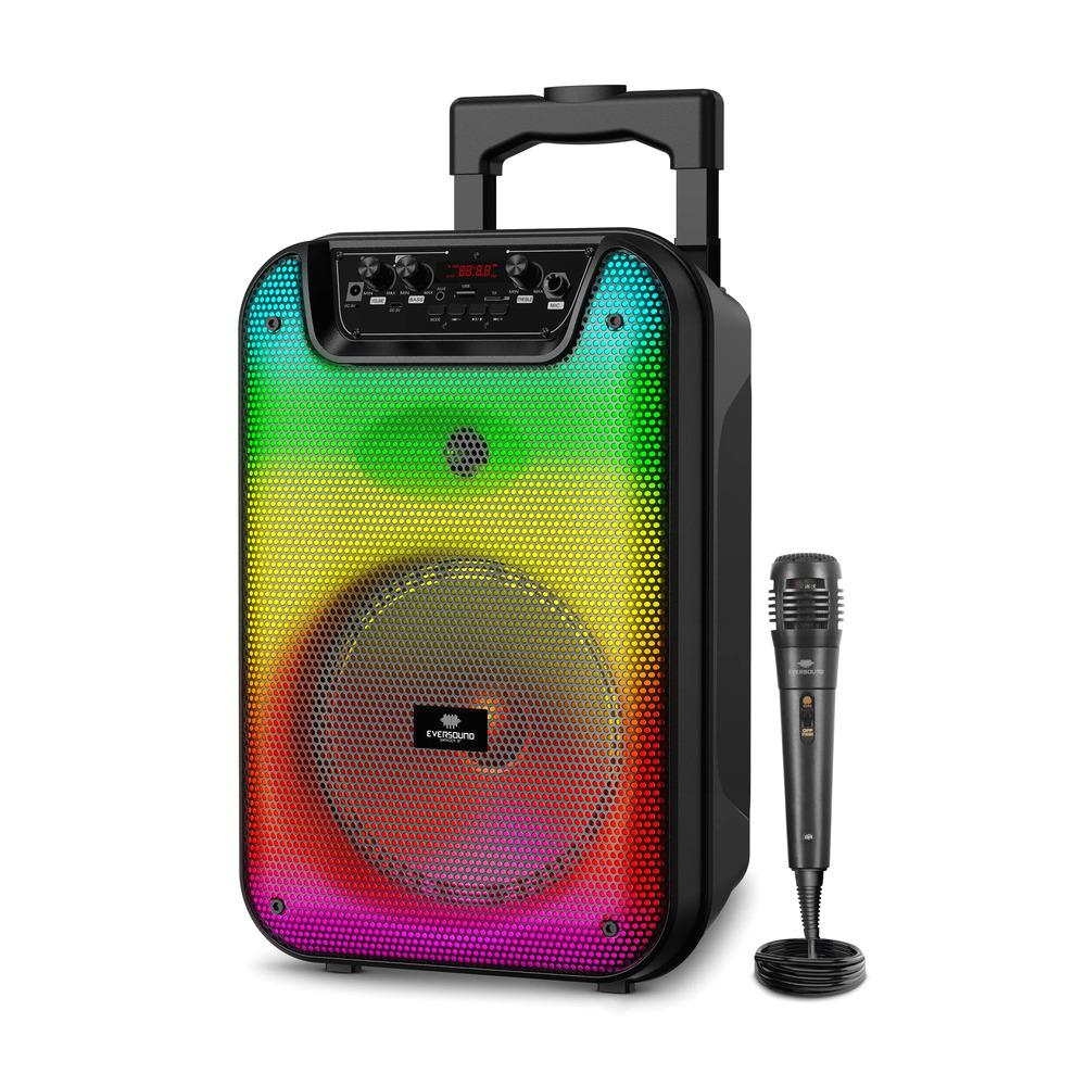 Eversound Parlante Portátil Swinger 8" RGB Flaming EV6008 | PC Factory